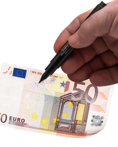 Universal (US & Foreign Currency) Counterfeit Detector Pen (1 and 5 pa ...